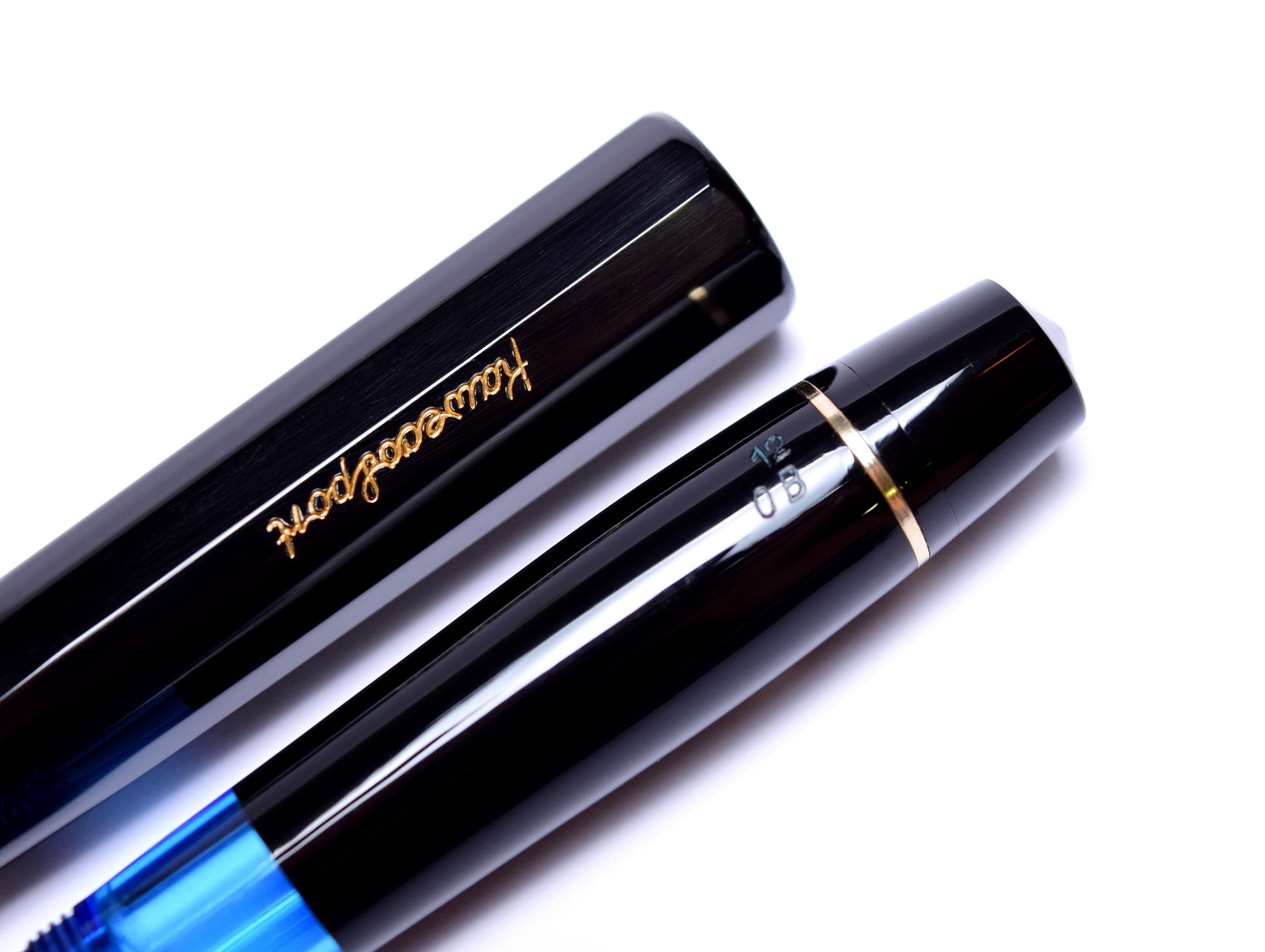 Stunning NOS New Old Stock Original 60s 12 Sided Black Resin KAWECO ...