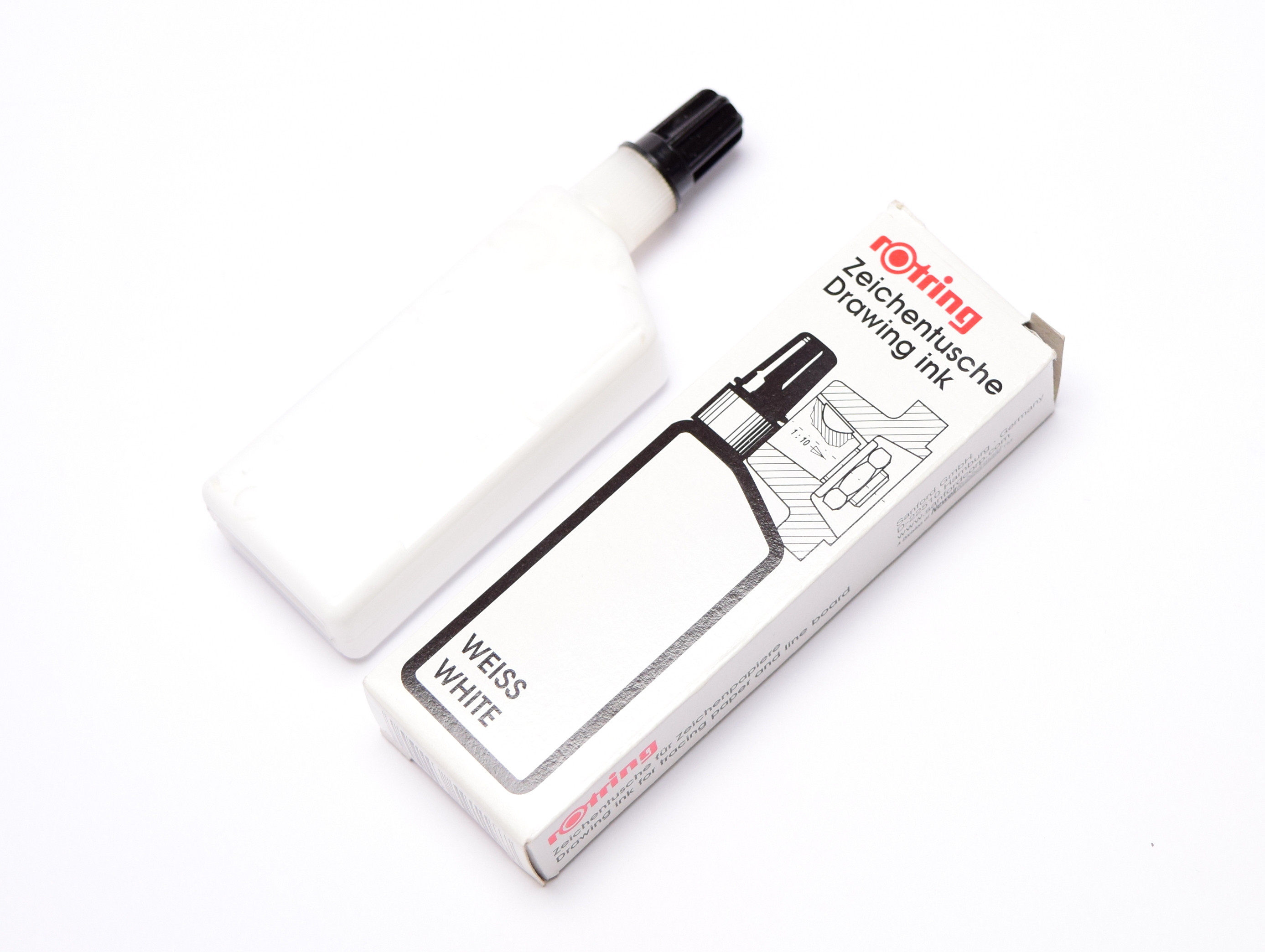 23ml Rotring Rapidograph Isograph Technical Drawing Waterproof Ink in ...