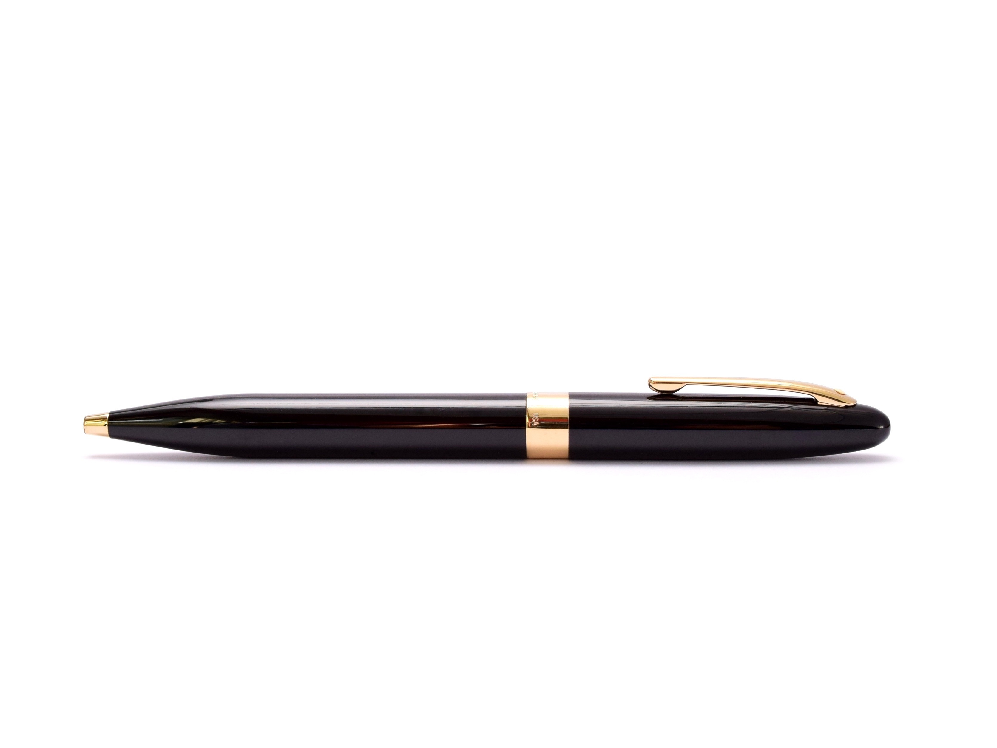Sheaffer Crest (reissue) 591 Black & 23K Gold Electroplated Trim Twist ...