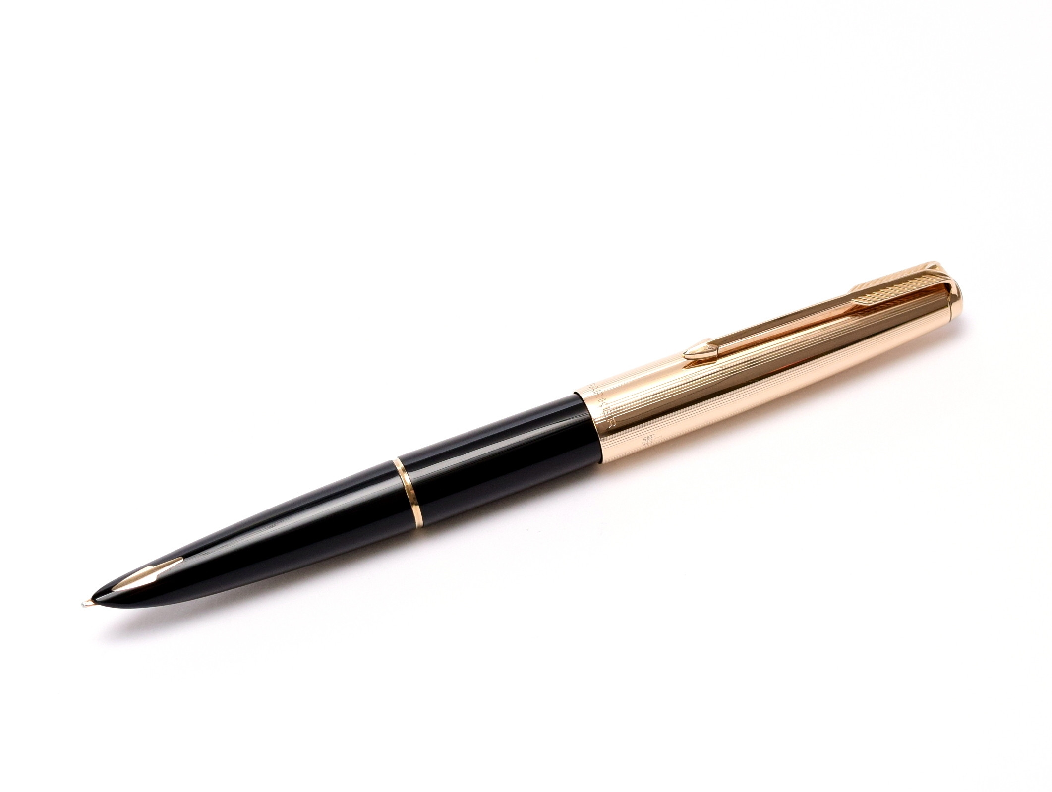 NOS Rare 1969 MKIII Made in England PARKER 61 Custom Aerometric Gold ...