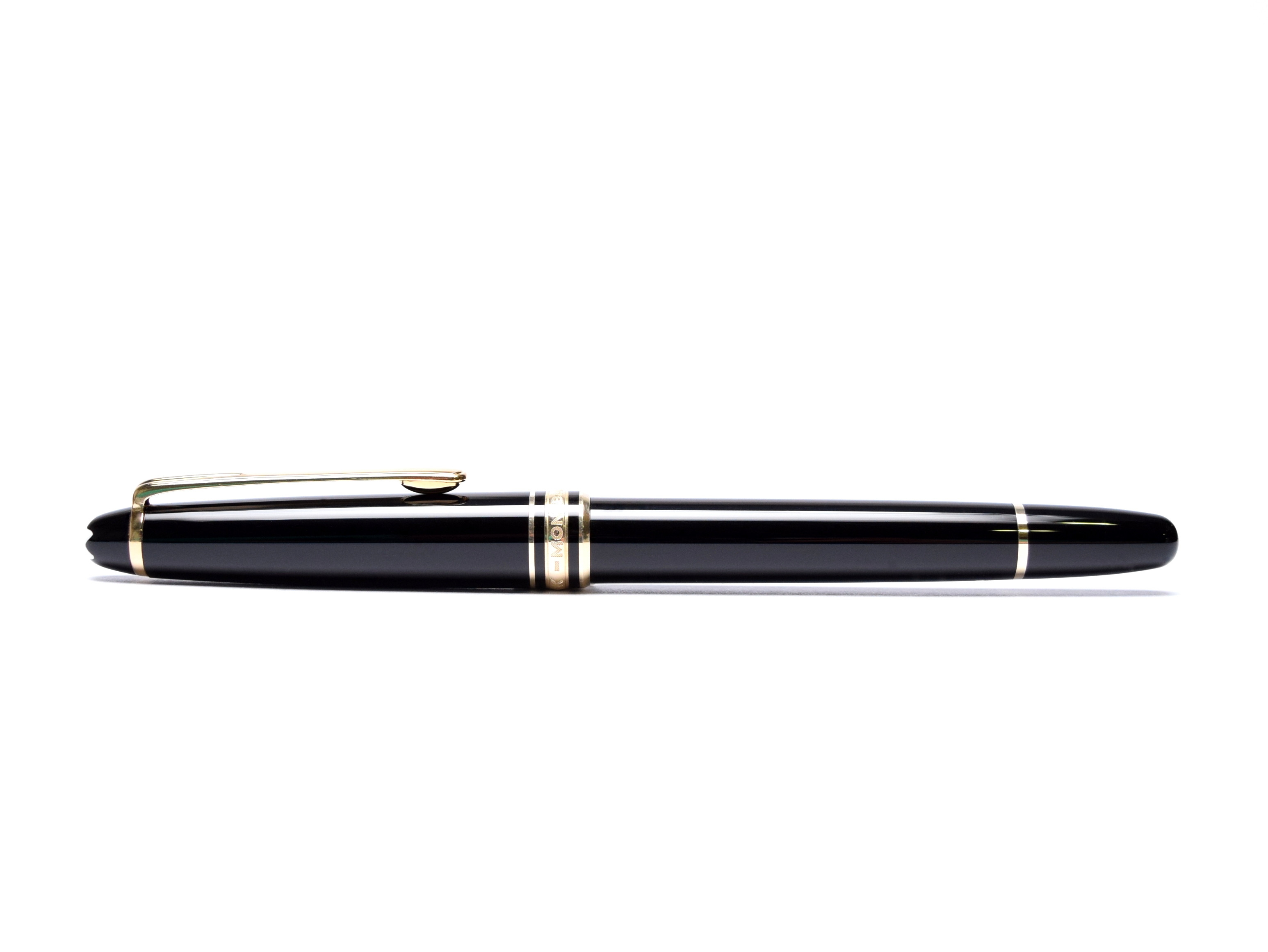1990s MONTBLANC 144 164 & 165 Meisterstuck Classic Fountain & Ballpoint ...