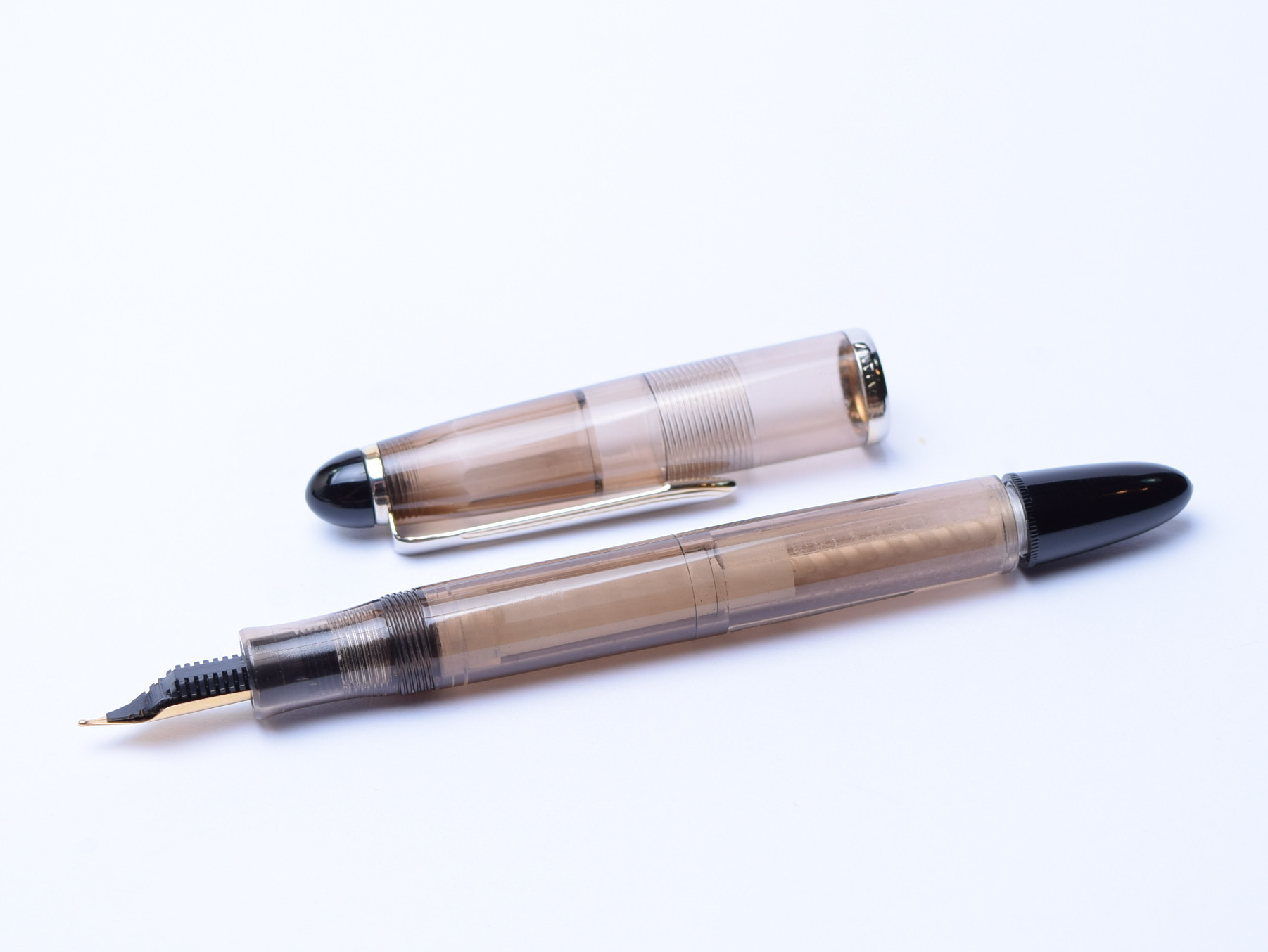 1980's SENATOR Transparent Demonstrator Classic Fountain Pen