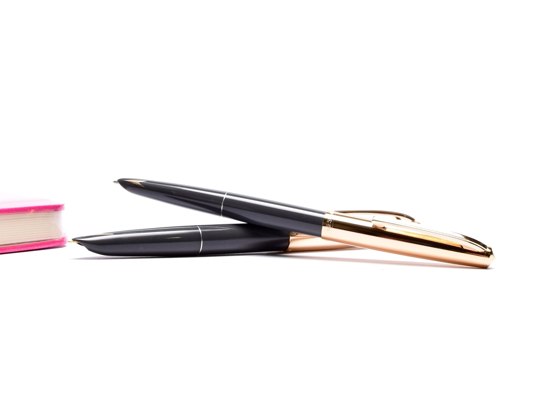 Hero 330 Arrow Aerometric Gray F Fine Hooded Nib Fountain & Ballpoint ...