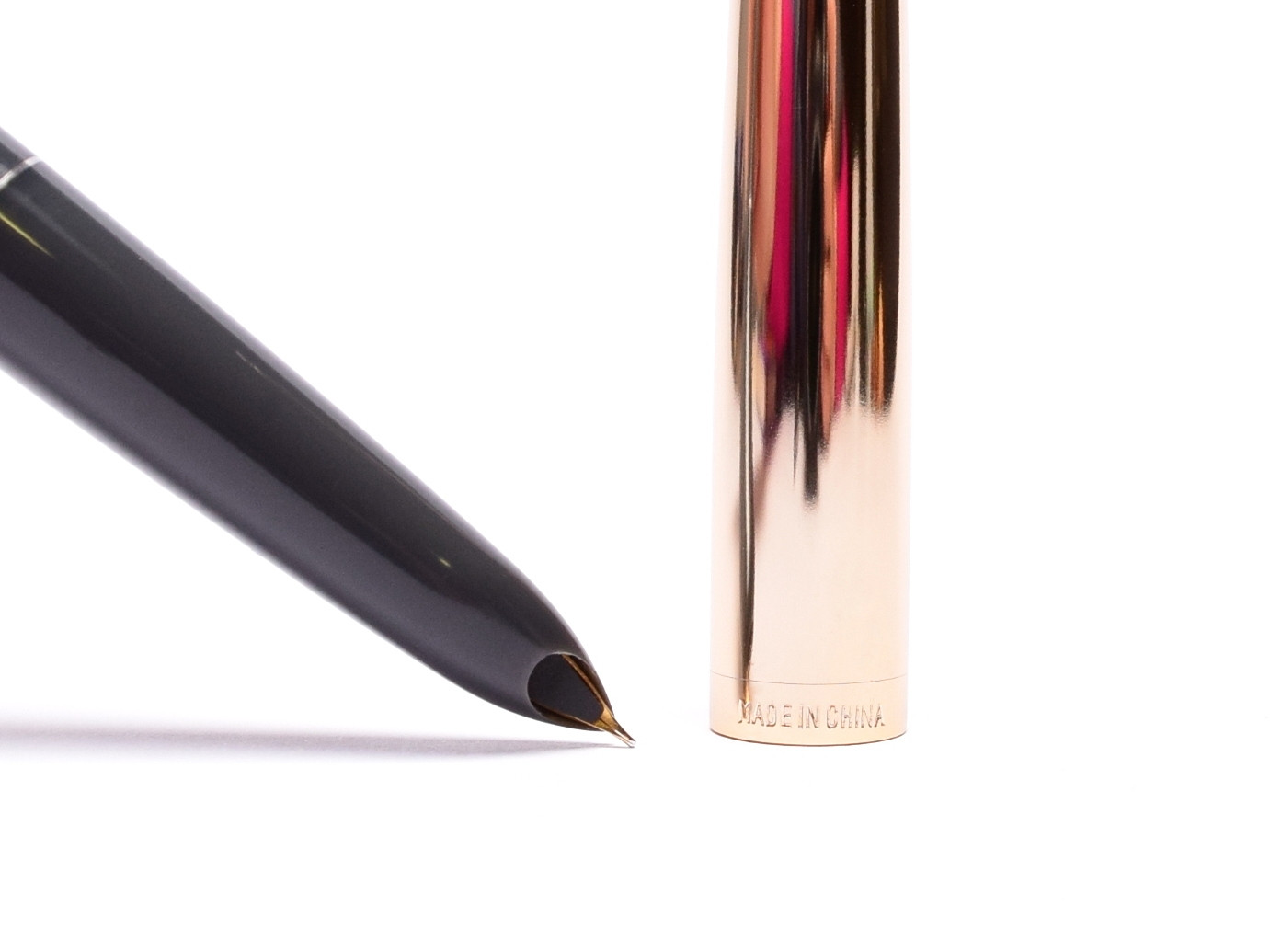 Hero 330 Arrow Aerometric Gray F Fine Hooded Nib Fountain & Ballpoint ...