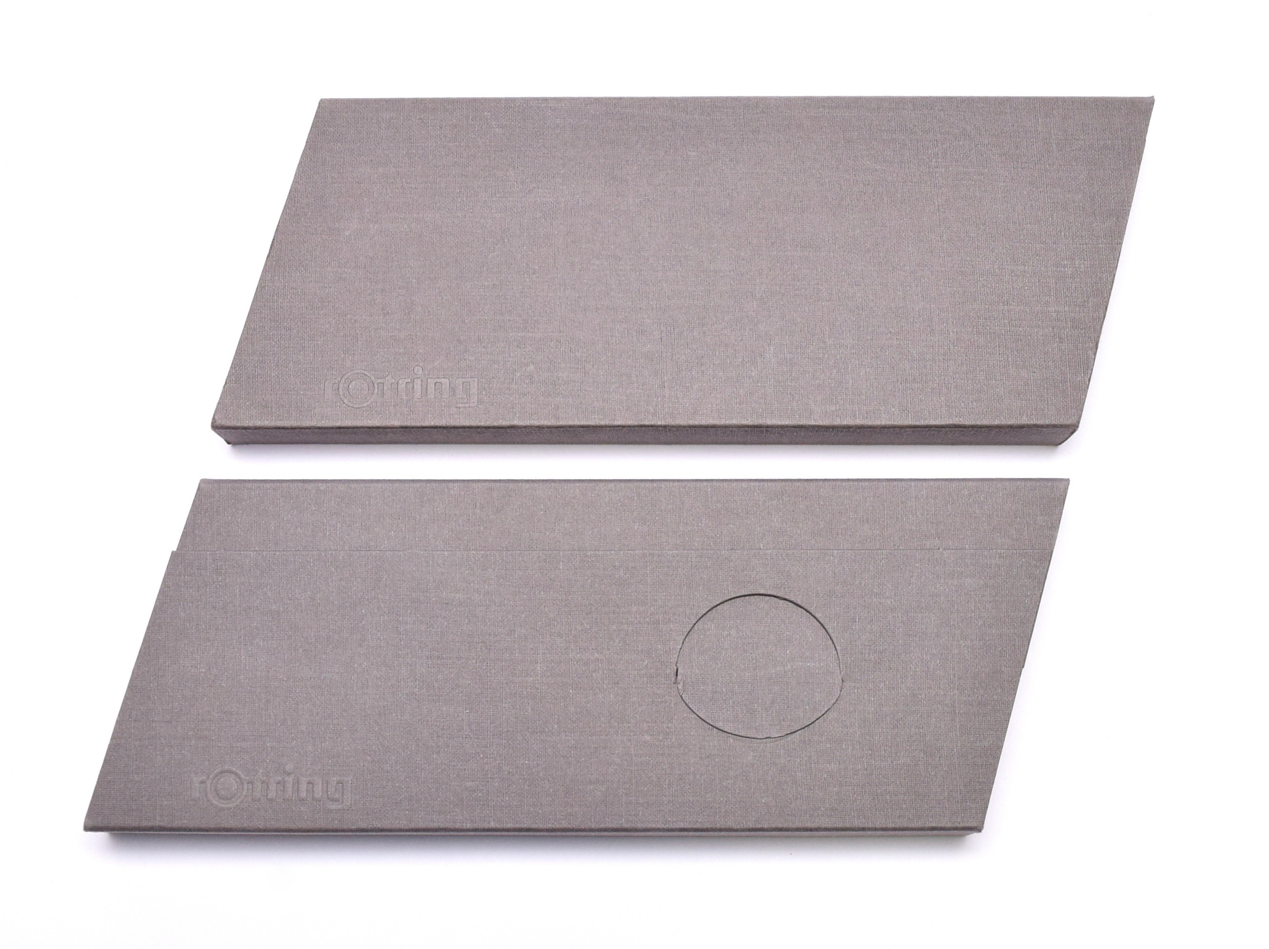 Rare Unique Grey Rotring High Quality Gift Box Pen Case Box for 2 ...