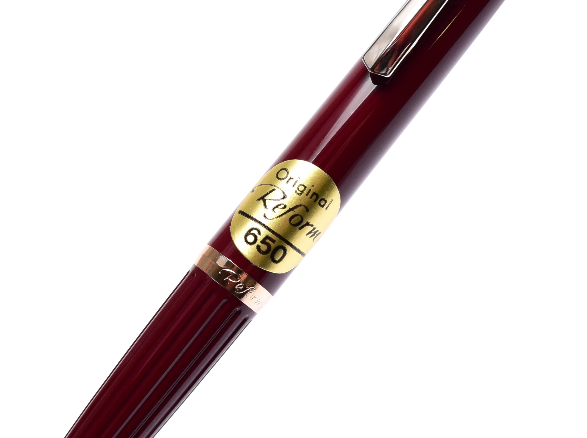 NOS 1960s Reform Triangular Burgundy Red Super Flexible 14K Nib 4383 ...
