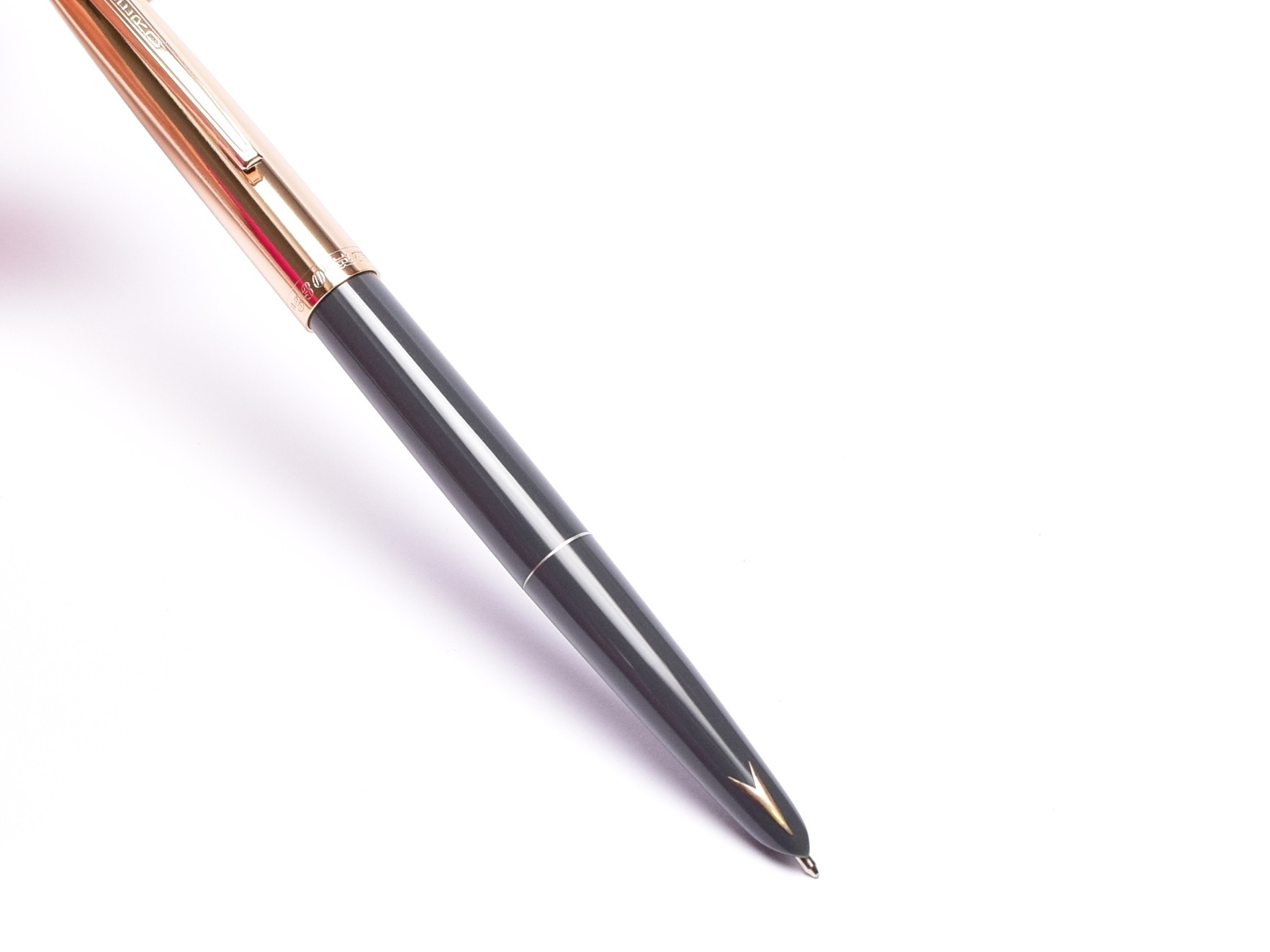 Hero 330 Arrow Aerometric Gray F Fine Hooded Nib Fountain & Ballpoint ...