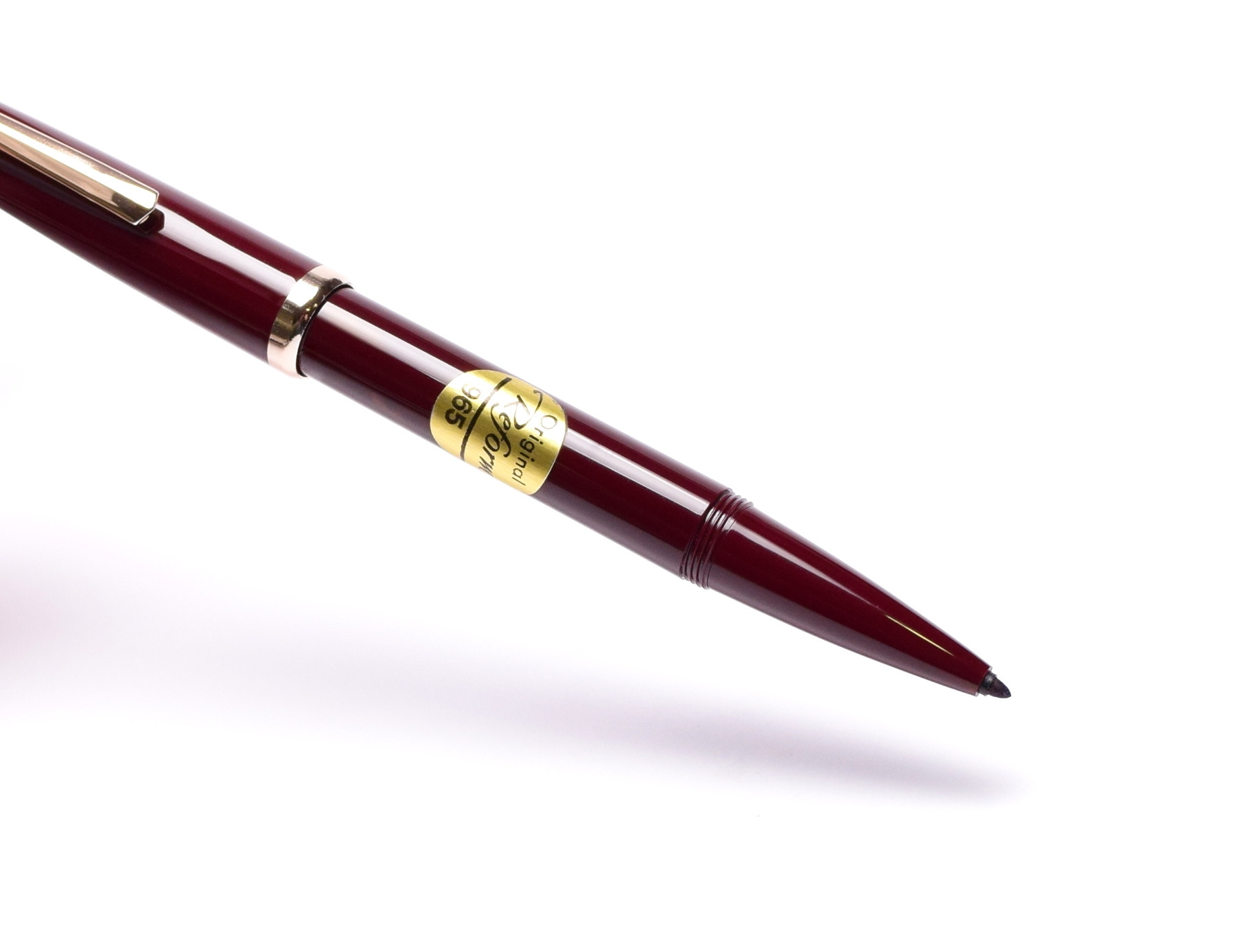 NOS 1960s Reform Triangular Burgundy Red Super Flexible 14K Nib 4383 ...