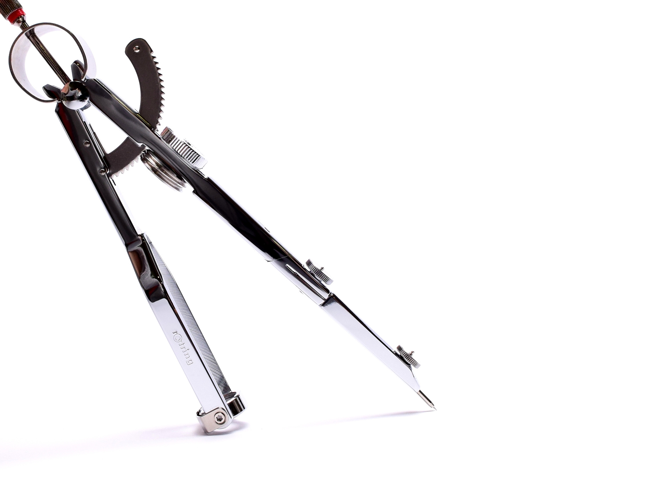 NOS Vintage Rotring Professional Chrome Plated 5 Pieces Master Bow ...