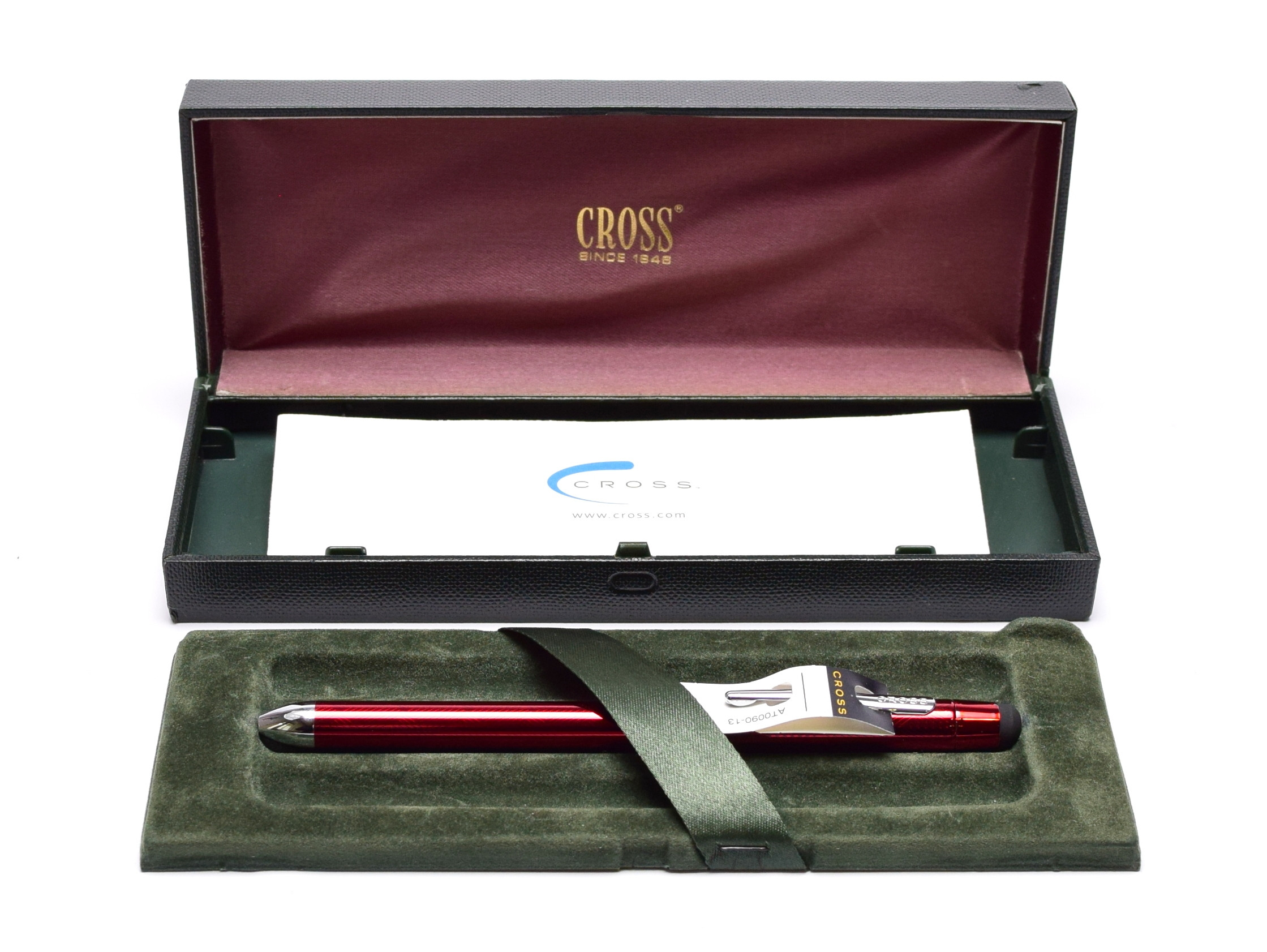 NOS New Cross Tech 3 Combo 3 in 1 Red & Black Ballpoint Multi Pen ...