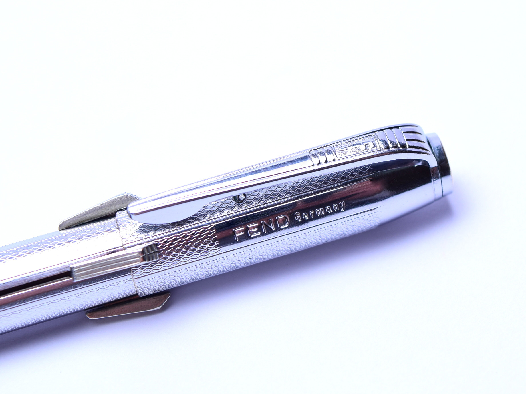 1960's FEND 4 Color Black Red Green Blue Chromed Multi Color Ballpoint ...