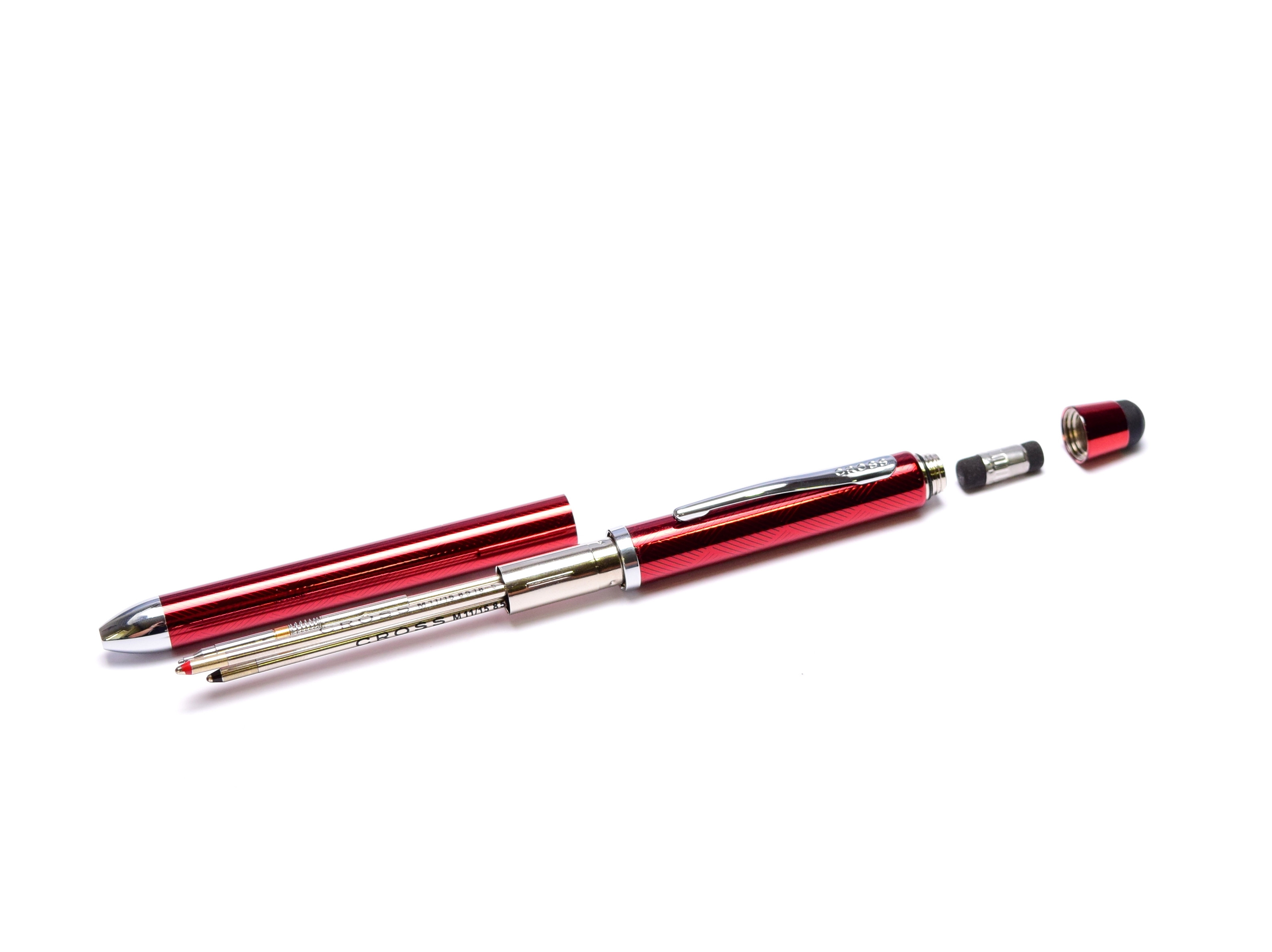 NOS New Cross Tech 3 Combo 3 in 1 Red & Black Ballpoint Multi Pen ...