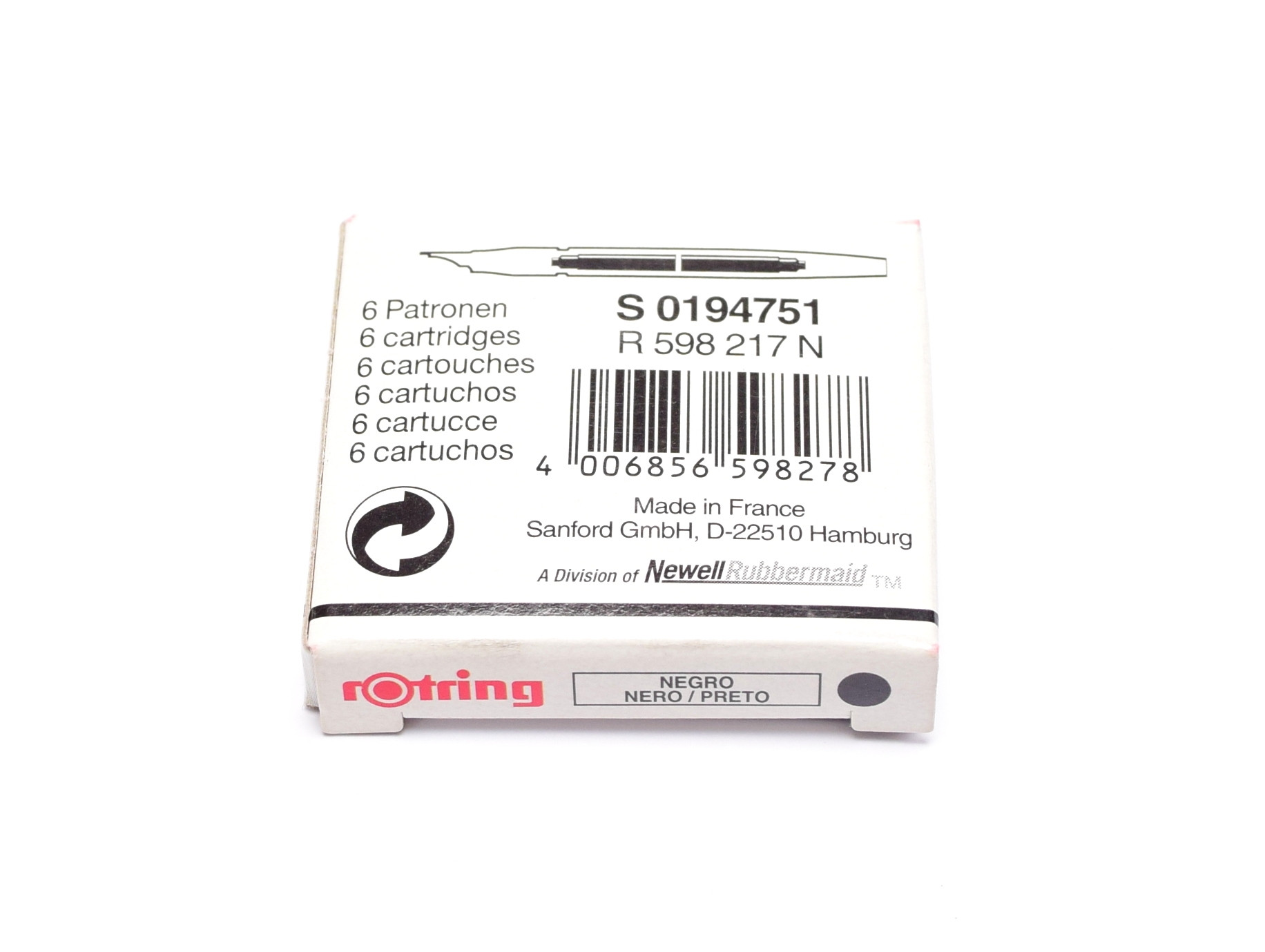 Vintage Rotring ArtPen Fountain Calligraphy Pen Set In Box w/ 12 ...