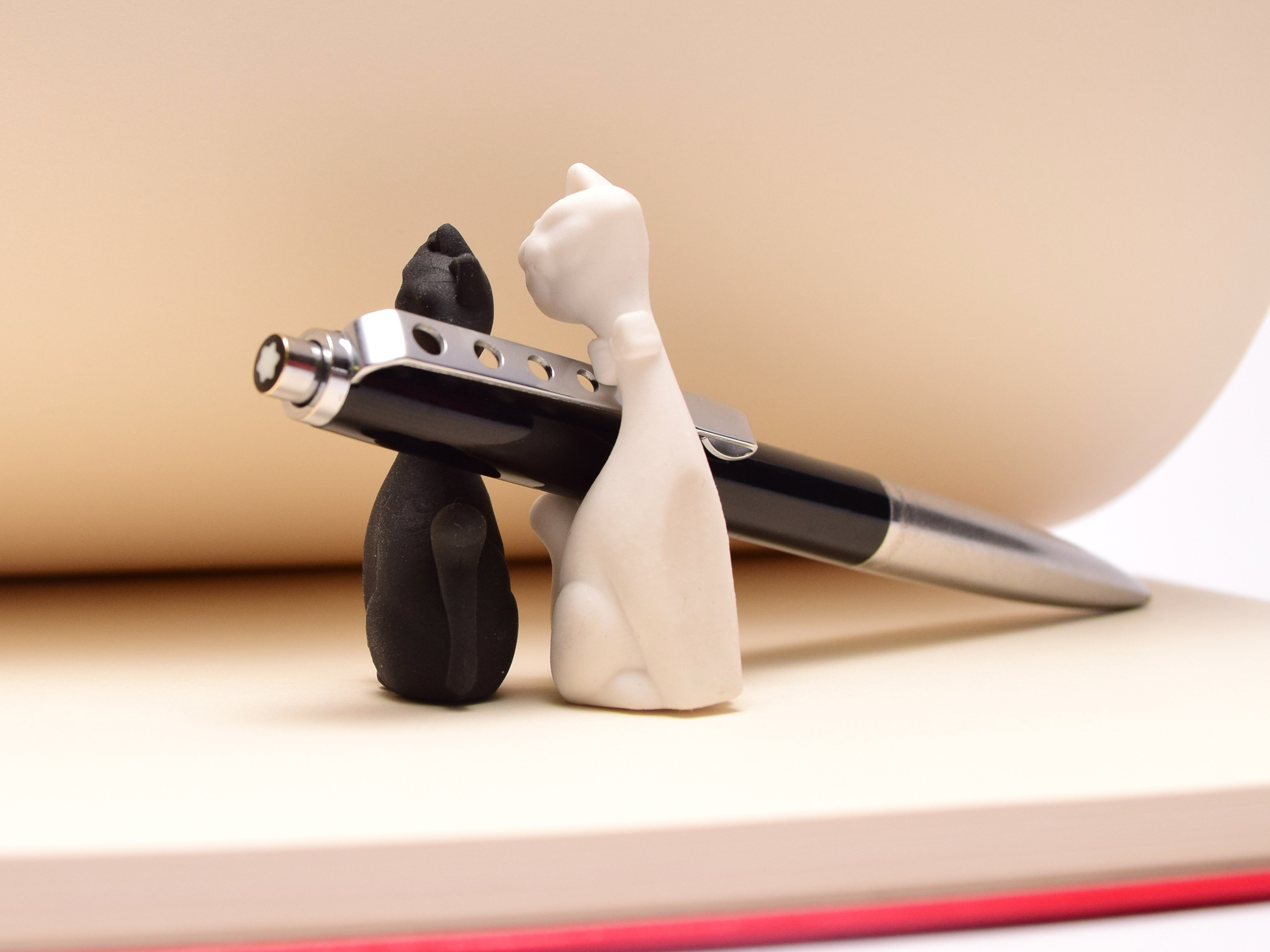 1970’s Montblanc Carrera 592 Vintage Push Button Mechanism Black Resin ...