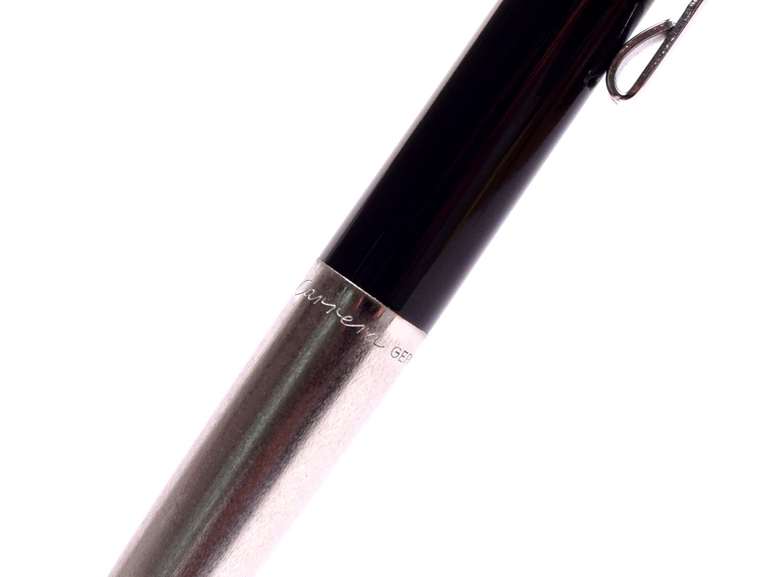 1970’s Montblanc Carrera 592 Vintage Push Button Mechanism Black Resin ...