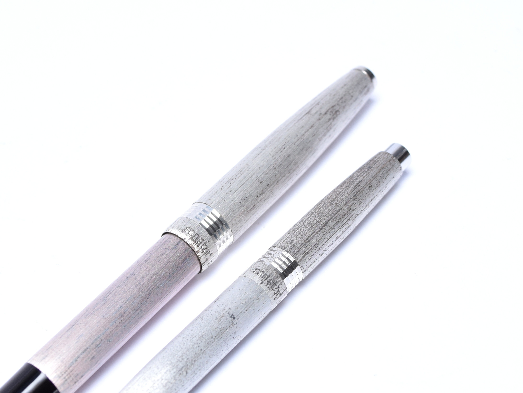 Vintage 1960s Lady SENATOR Germany Brushed Silver Plated F Fine Steel ...