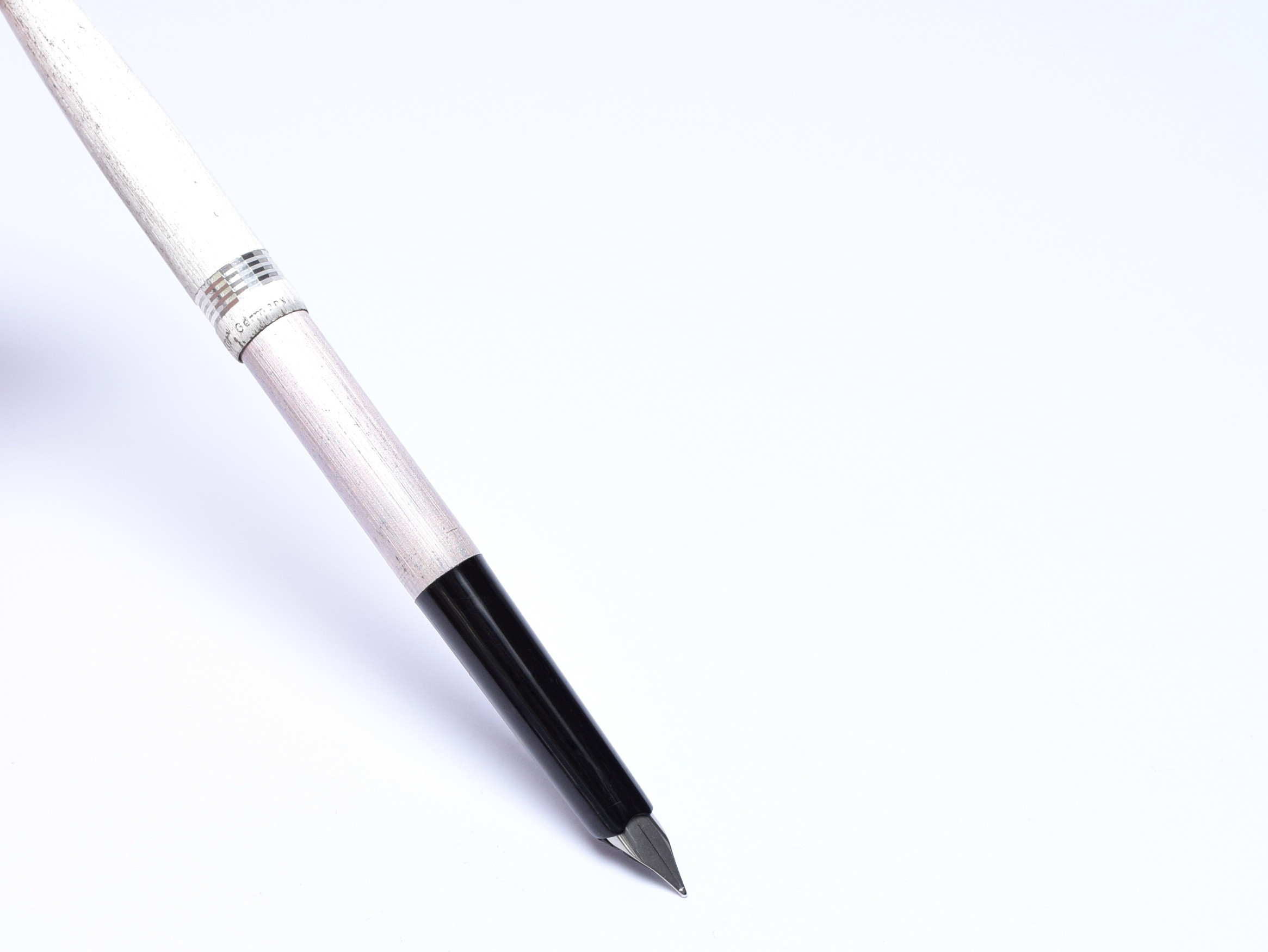 Vintage 1960s Lady SENATOR Germany Brushed Silver Plated F Fine Steel ...